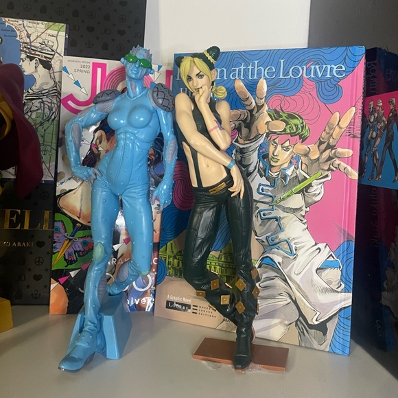 Other | Jojos Bizarre Adventure Jolene Figure And Stone Free Figure ...